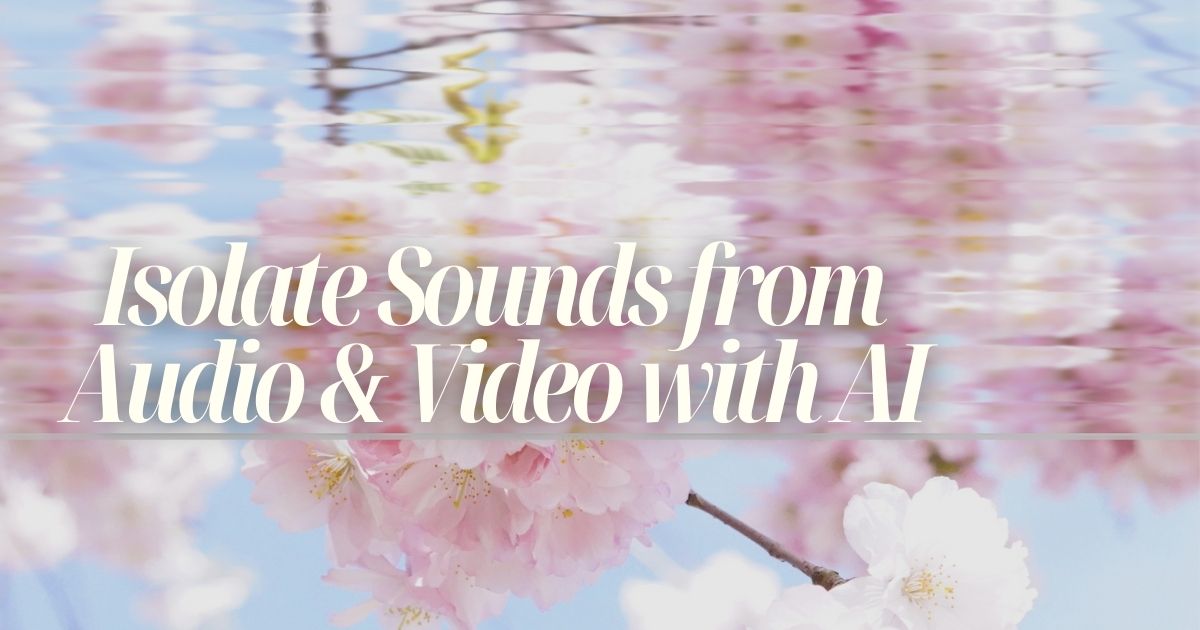 Audio Isolation Tool - Isolate Any Sound from Audio & Video | Saturalabs